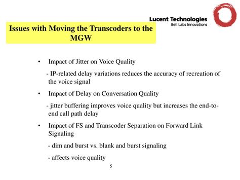 PPT Transcoder Placement In All IP Network PowerPoint Presentation Free Download ID