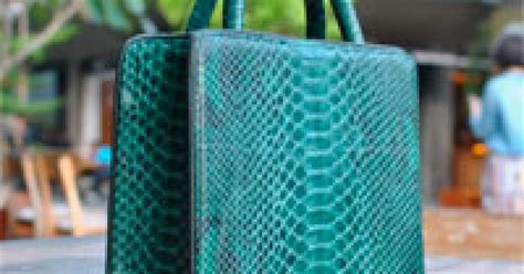 Genuine Python Handbags Buy Online Exotic Python