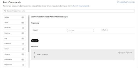 Deprecated Secure Your Board Desk Or Room Series Device With A PIN Lock