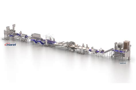 Marel Installs The First Fully Automatic Salmon Processing Line In