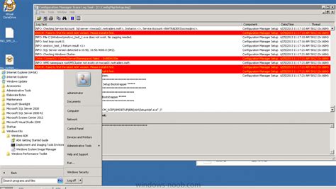 SCCM R Install Failure Configuration Manager Windows Noob