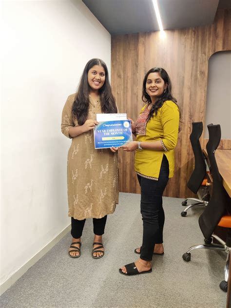 Nishtha Jain On Linkedin Employeeofthemonth