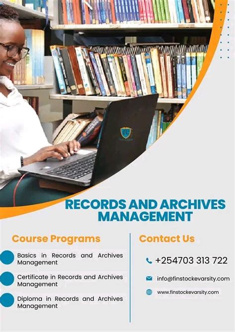 Finstock Evarsity On Linkedin Finstockevarsity Onlinecourse Recordmanagement Archivemanagement