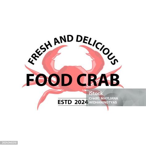 간단한 게 로고 디자인 벡터 복고풍 빈티지 해산물 레스토랑 바다 게 농업 템플릿 갈고리 발톱에 대한 스톡 벡터 아트 및 기타 이미지 갈고리 발톱 갑각류 강 Istock