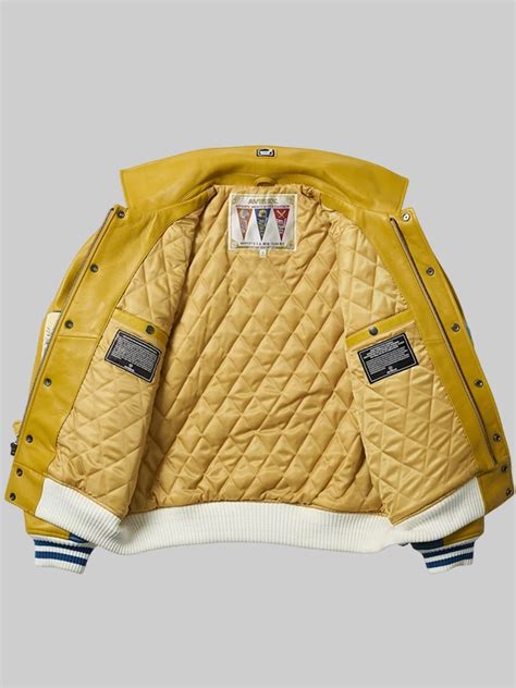 Buy Palace Doraemon Avirex Jacket Doraemon Leather Jacket