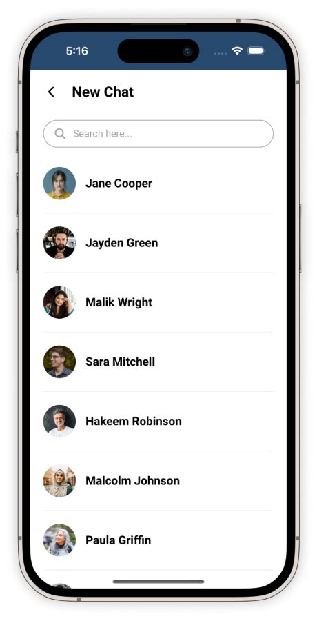 Chat And Group Chat App Template React Native Cli Whatsapp Clone React