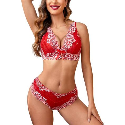 Avidlove Women Lingerie Sexy Sets Lace Bra And Panty Set 2 Piece