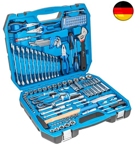 HÖgert ხელსაწყოების ნაკრები 131 ნაჭერი Ht1r439 Veli Store