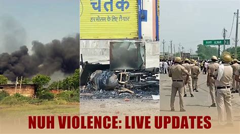 Haryana Violence Updates Schools Colleges Closed In Gurugrams Sohna