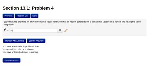 solved write a formula for a two dimensional vector field