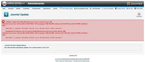 Solucionar El Error Jinstallerinstalar Error Sql Db Al Actualizar