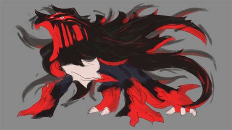 Ive Been Meaning To Apply The Doom Morph Into Biolizard Shadows Black Arms Form Unfortunately
