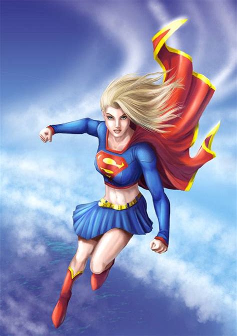 40 Incredible Supergirl Illustration Artworks Naldz Graphics