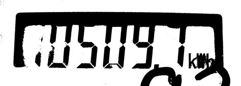 Python How Get Digits Recognize From Electric Meter With Minimum Libs