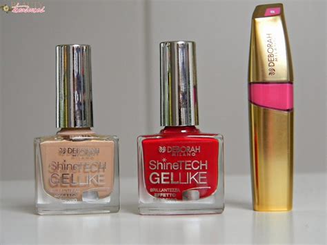 DEBORAH MILANO | MILANO RED LAQUE & SHINETECH GEL LIKE NAIL POLISH ...