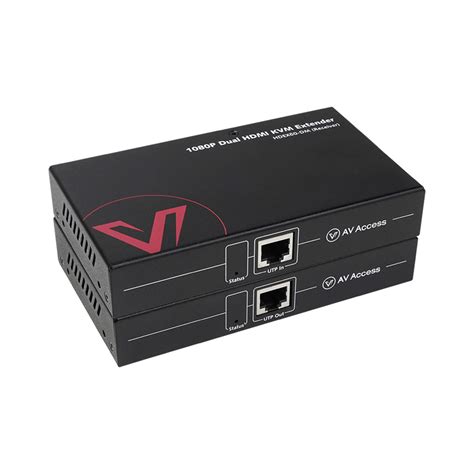 Av Access Launches New Dual Monitor Kvm Extender For Enhanced Home Office And Gaming Experience