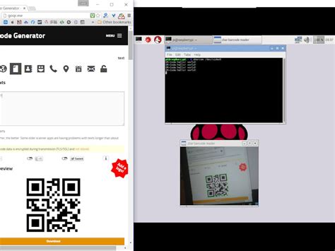 Qr Code On Raspberry Pi