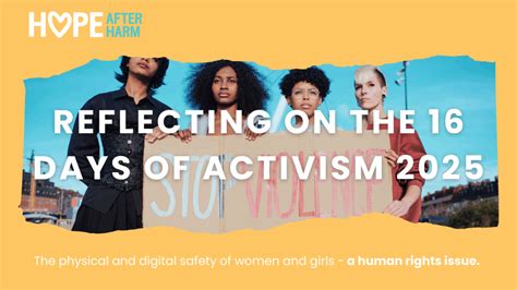 16 Days Of Activism The Physical And Digital Safety Of Women And Girls A Human Rights Issue