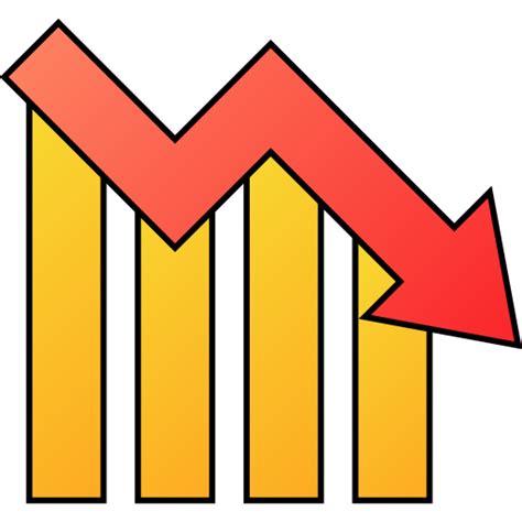 Decrease Generic Gradient Lineal Color Icon