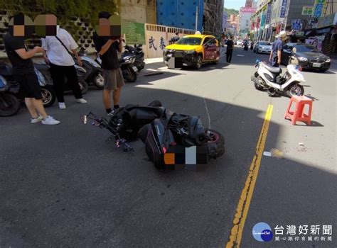 疑不當開車門肇禍 警籲注意來車兩段式開門