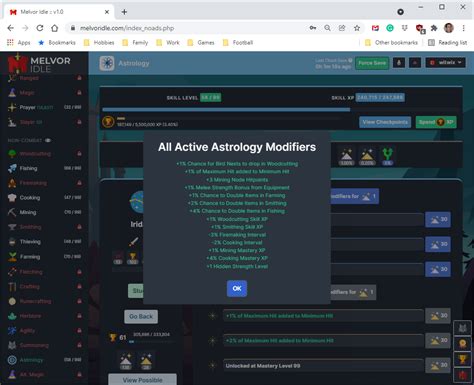 Bug · Issue 1882 · Melvoridle · Github
