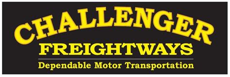 Challenger Freightways Dependable Motor Transportation