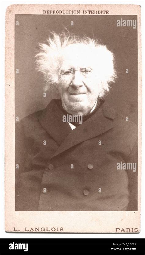 Portrait Of French Chemist Michel Eugène Chevreul 1786 1889 1885