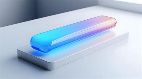 3d Glossy Progress Bar Interface Showing Project Completion Concept As