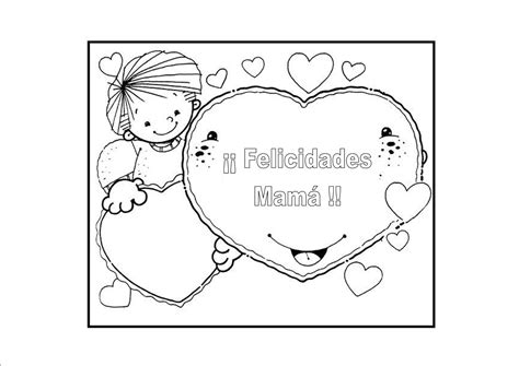Dibujos Para El Dia De La Madre Para Colorear Imagui