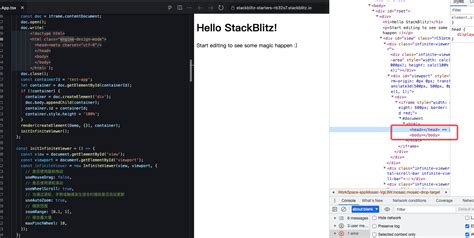 New Infiniteviewer Will Empty The Iframe · Issue 52 · Daybrush Infinite Viewer · Github