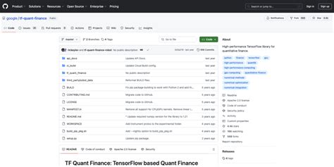 Tensorflow Quant Finance 高性能量化金融库的深度解析 懂ai