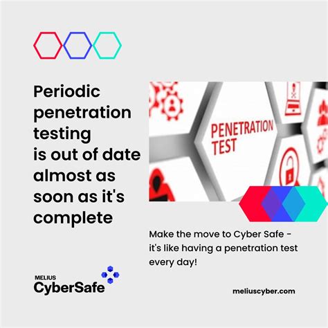 Melius Cybersafe On Linkedin Periodic Penetration Testing Gives You A Good View Of Where You