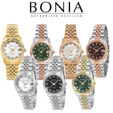 Official Warranty Bonia Bnb10550 Series Womens 32mm Stainless Steel