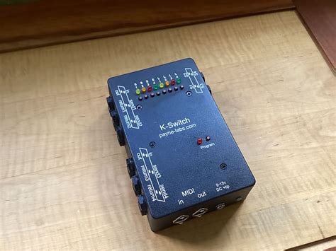 Payne Labs K Switch Midi Controlled Loop Switcher Reverb