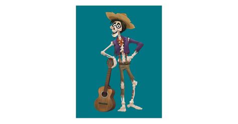 Disney Pixar Coco Hector Standing With Guitar Postcard