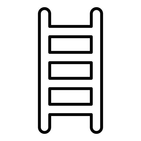 Stepladder Line Icon 14812951 Vector Art At Vecteezy
