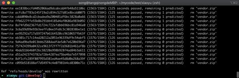 Git专题：历史记录清理：保留代码并删除一年前的提交记录windows Git 删除几年前的提交记录 Csdn博客