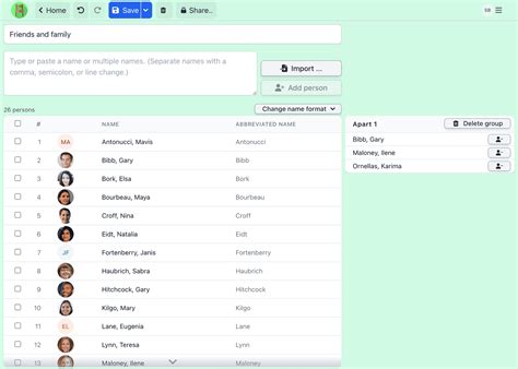 Seating Chart Maker Sketch Set Sit Plan Online