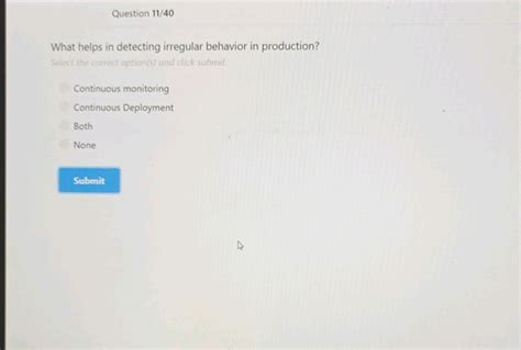 Question 11 40 What Helps In Detecting StudyX