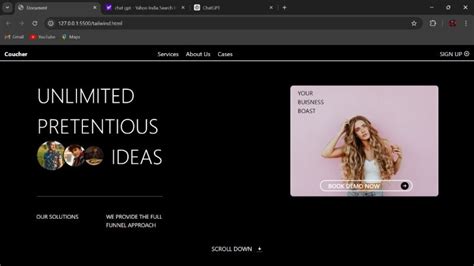 Aarush Kashyap On Linkedin Check Out My New Landing Page Using