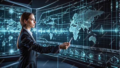 Analyze And Visualize Complex Information On A Virtual Screen Using Ai To Process Big Data