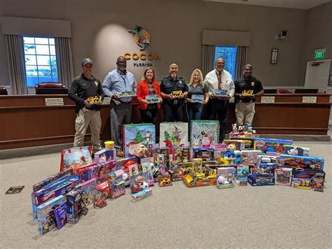 Honored To Partner With The City Of Cocoa On Their Annual Holiday Toy