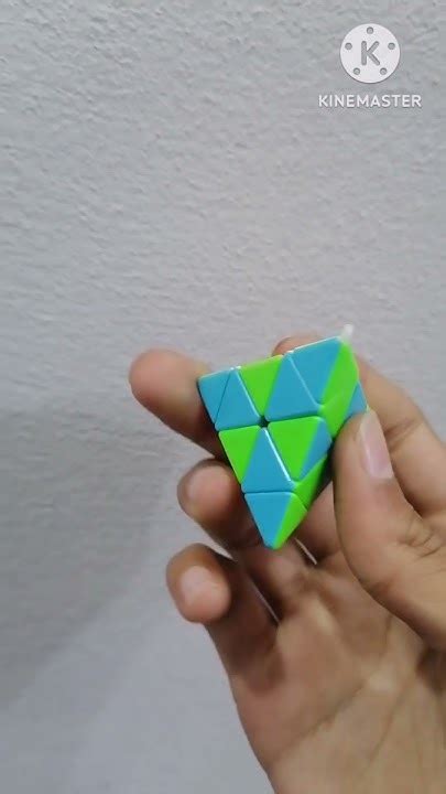 Checkerboard Pattern On Worlds Smallest Pyraminx Shorts Youtube