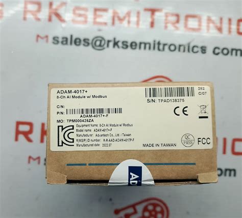 ADAM AI Modbus RS Remote I O At Piece Modbus