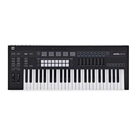 Novation 49SL MKIII CV Equipped Controller Keyboard At Gear4music