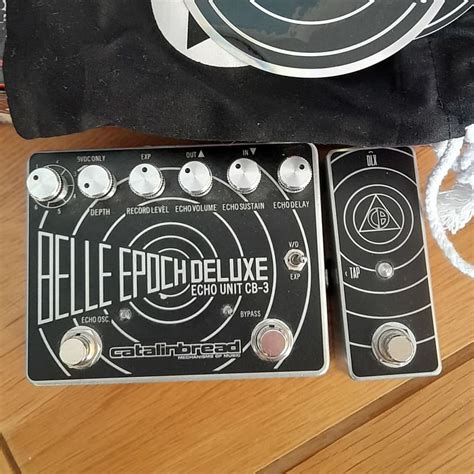 Catalinbread Belle Epoch Deluxe Plus Cb Tap Blacksilver Reverb Uk