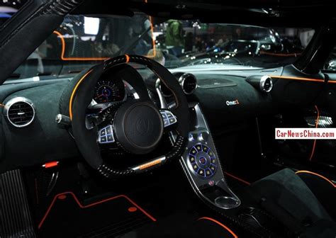 Koenigsegg One 1 Interior