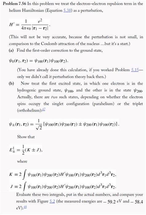 Solved Problem 7 56 In This Problem We Treat The Chegg Com