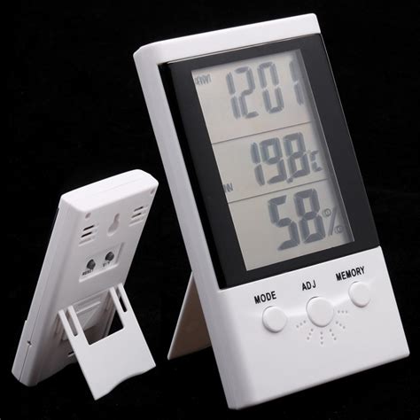Multifunctional Digital Alarm Clock Thermometer Hygrometer Temperature Humidity Sensor Meter