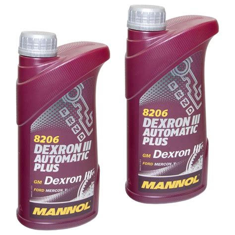 Gear Oil MANNOL Dexron III Automatic Plus 2 Liters buy online, 7,25